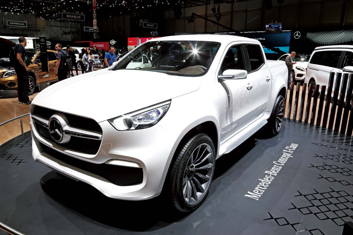 豪華載貨體驗M.Benz Concept X-Class – 史塔夫科技事務所